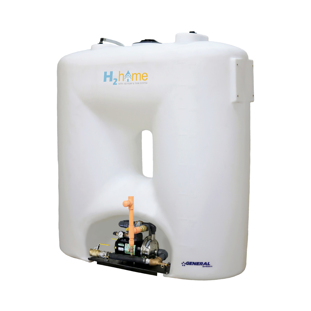 NFPA 13D Residential Pump & Tank Packages - General Air Products