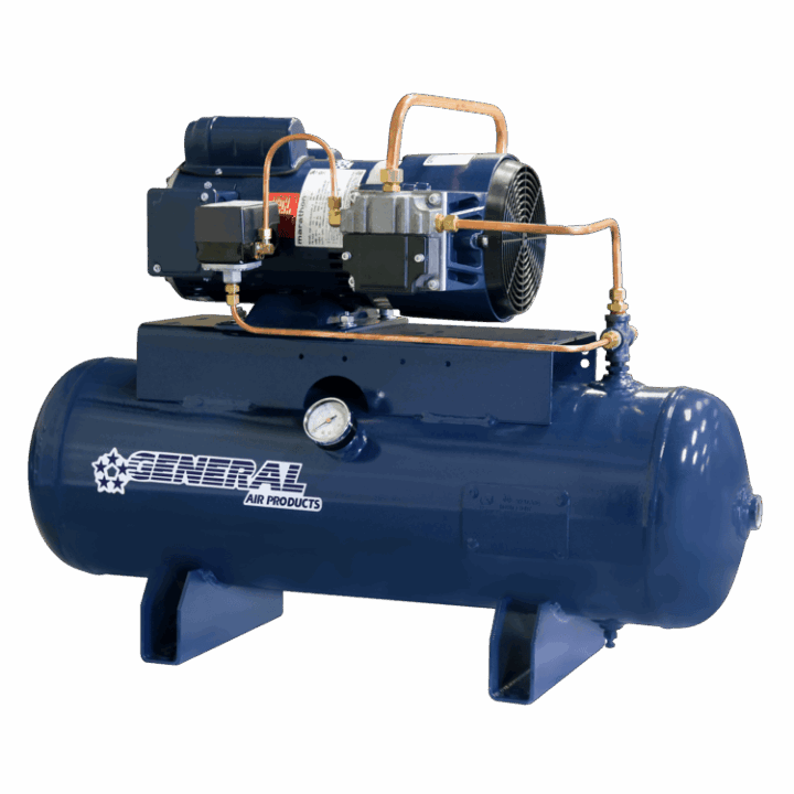 OL12516ACT - Oil-Less Tank Mount Compressor - General Air Products