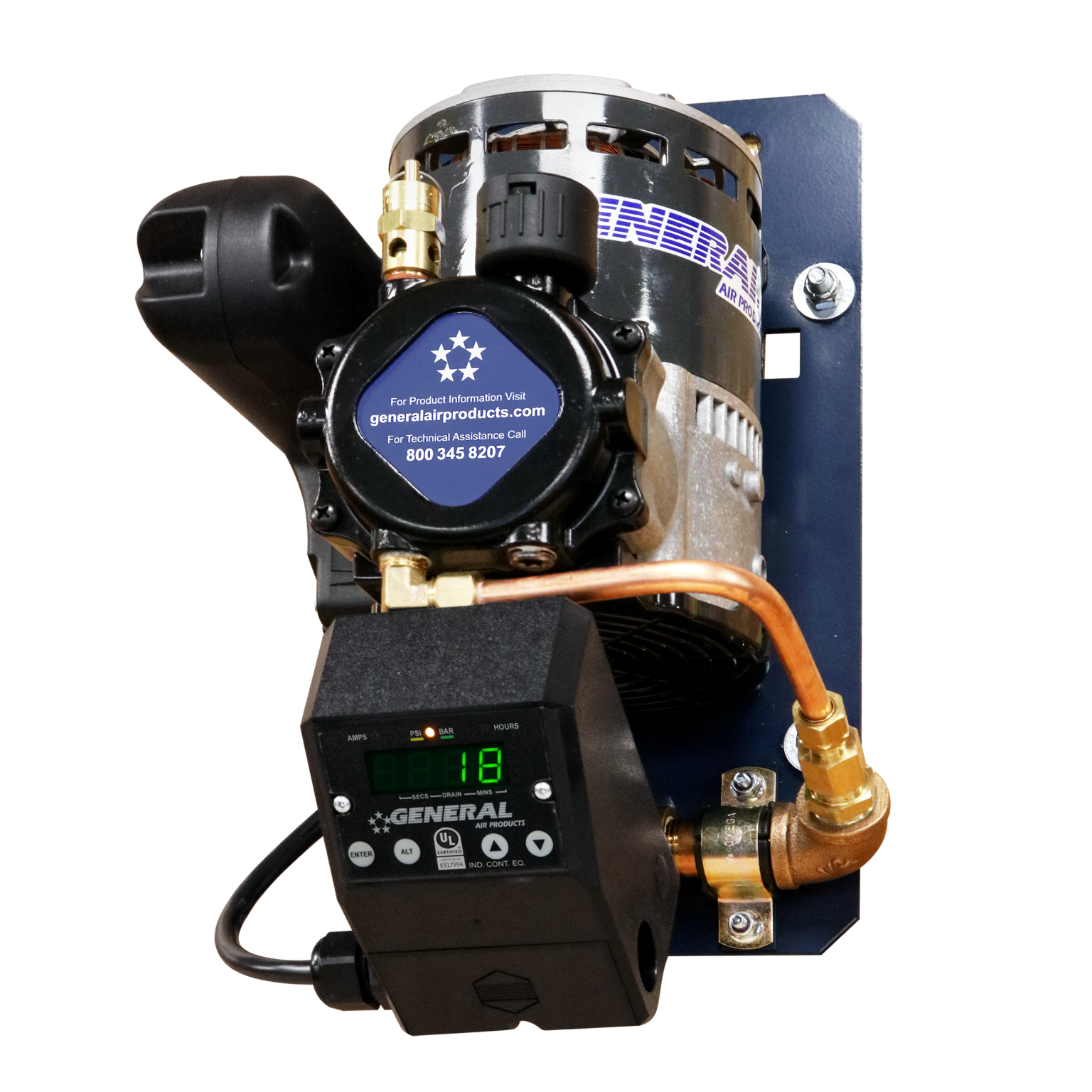 OLRV32016AC-LP - Oil-Less Riser Mount Advance Series Compressor ...