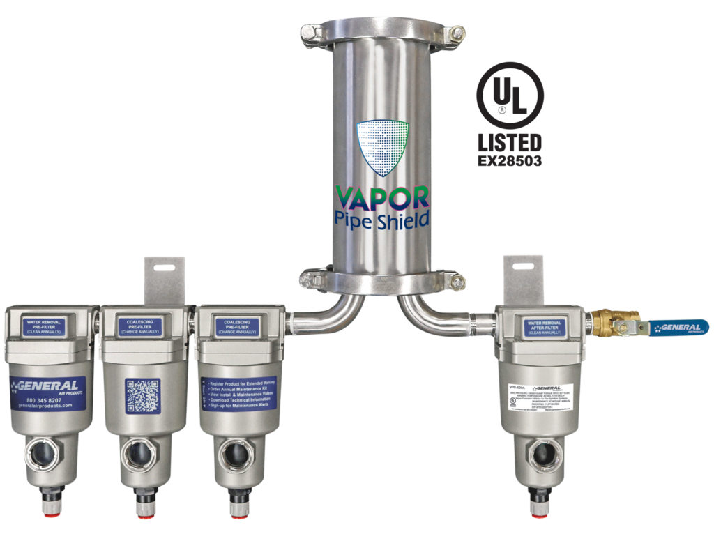 Vapor Pipe Shield - General Air Products