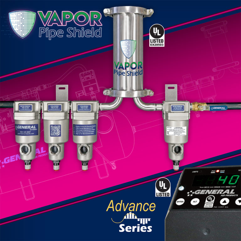 Vapor Pipe Shield - General Air Products