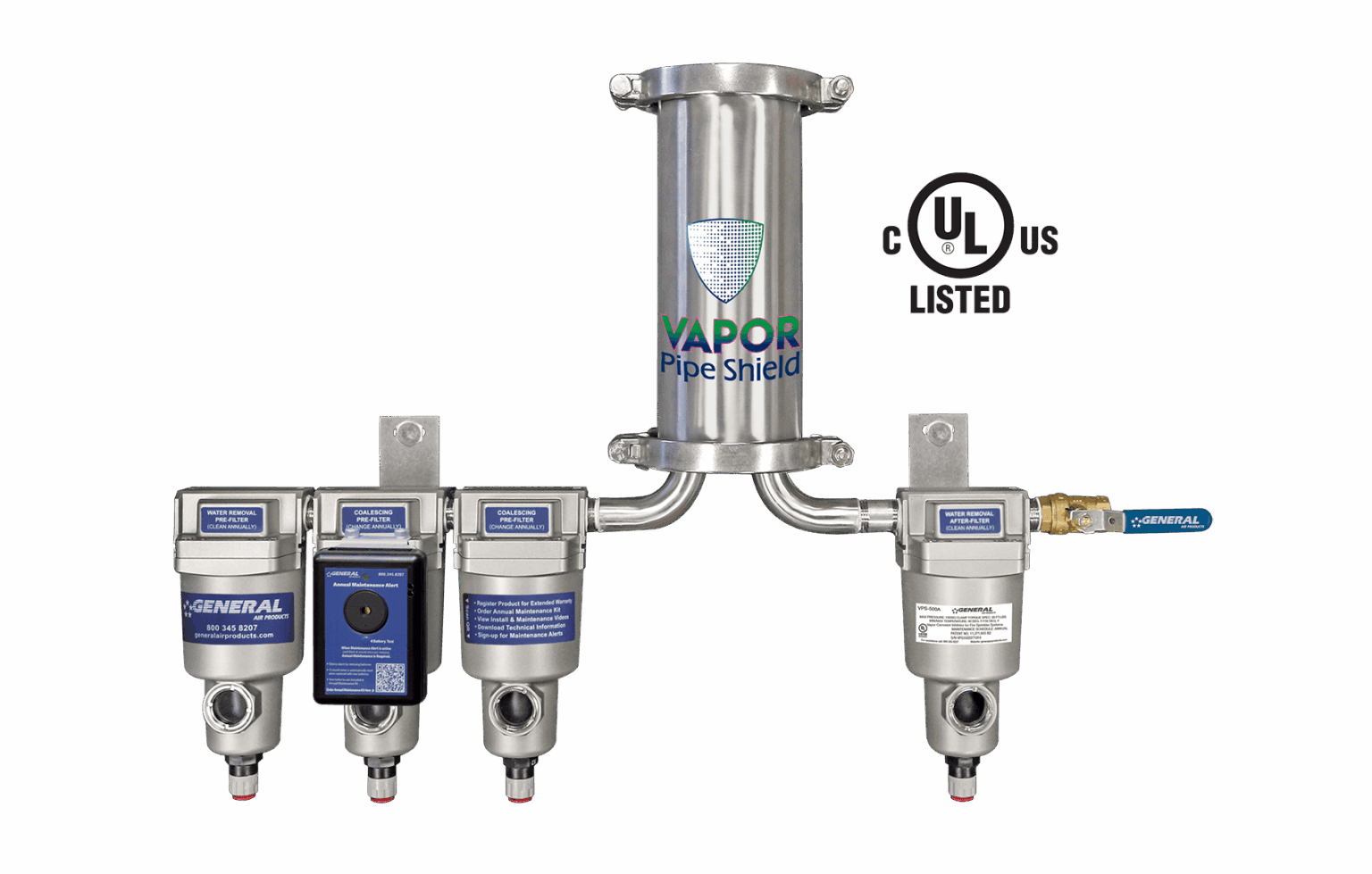 Vapor Pipe Shield™ - General Air Products